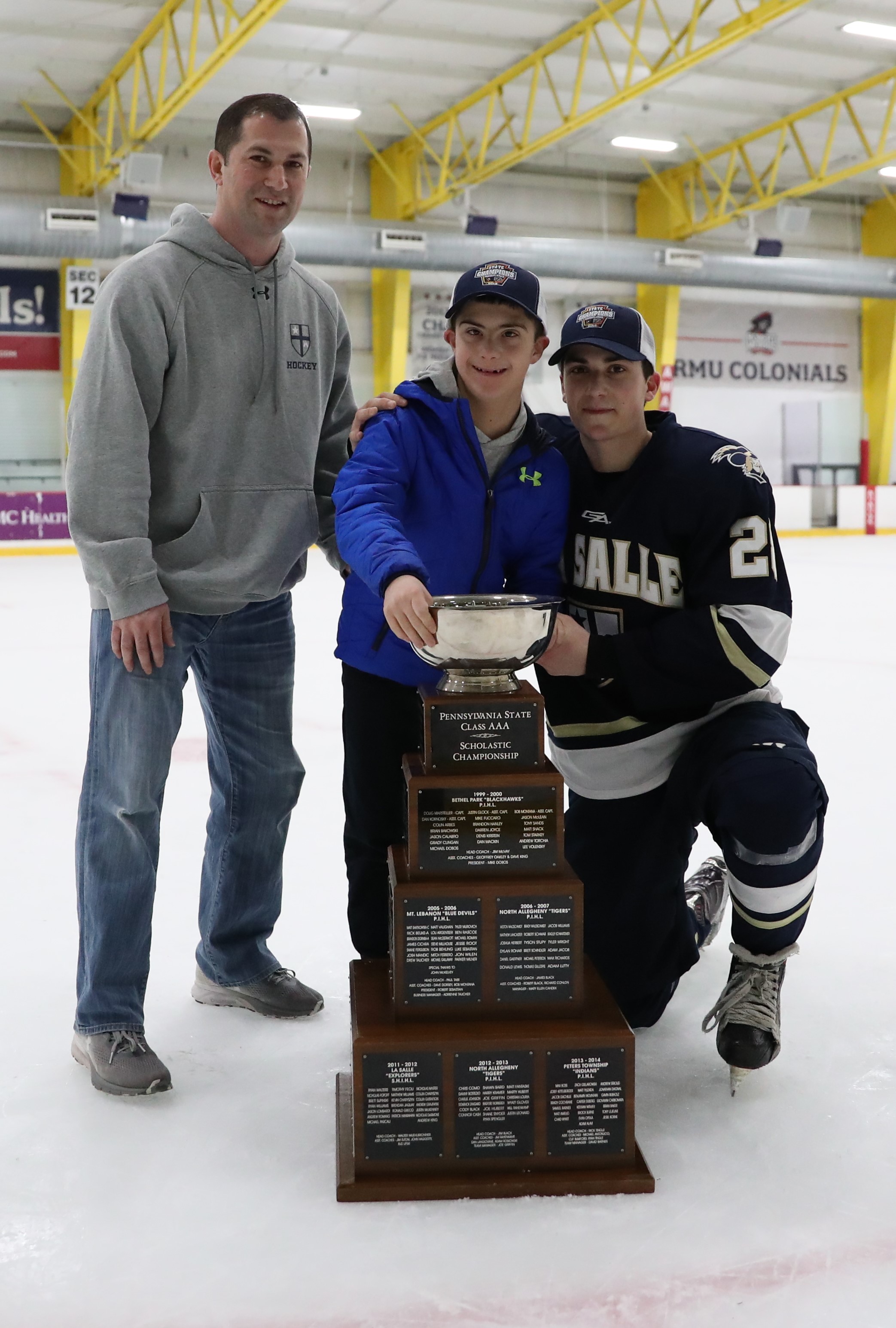 La Salle’s Nathan Benner Skates for His Brother – Hockey Happenings